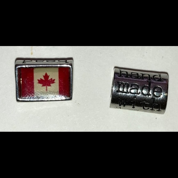 Pandora | Jewelry | Pandora Canada Flag Charm | Poshmark